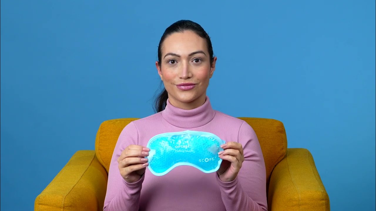 How to use Optase Cooling Mask - Scope Eyecare