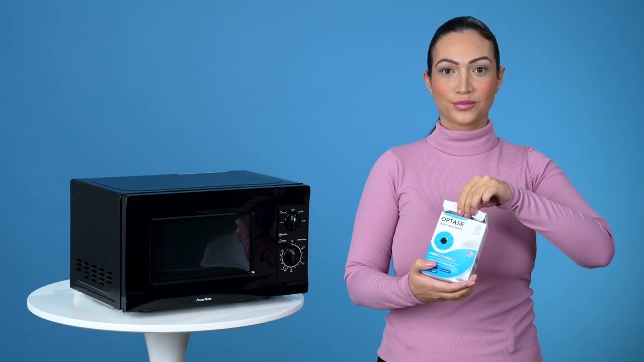 How to use Optase Moist Heat Mask - Scope Eyecare