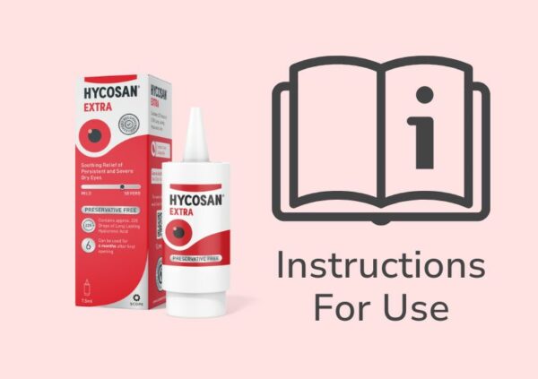 Hycosan Extra Instructions For Use Document - Scope Eyecare