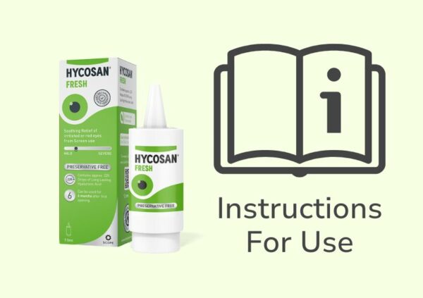 Hycosan Intense Instructions For Use Document - Scope Eyecare