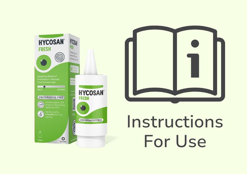 Hycosan Fresh Instructions For Use Document - Scope Eyecare