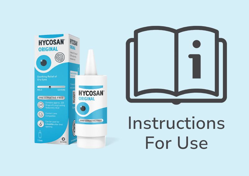 Hycosan Intense Instructions For Use Document - Scope Eyecare