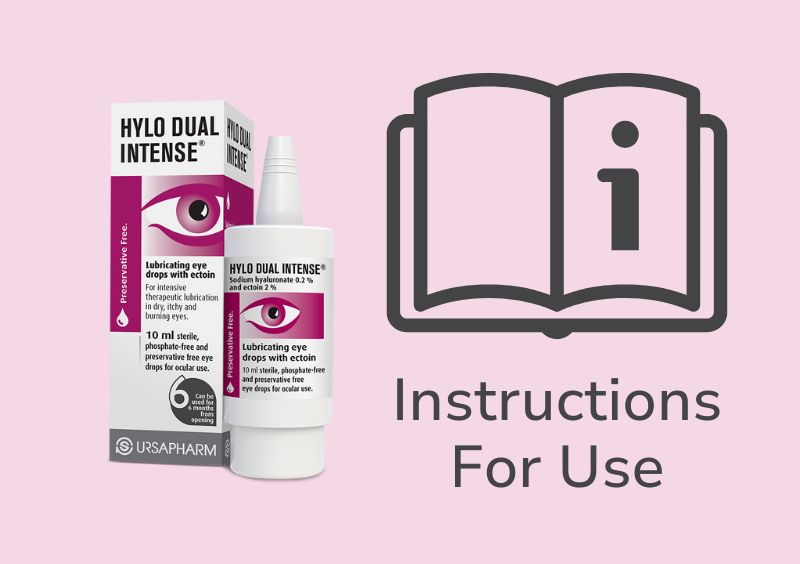 Hycosan Intense Instructions For Use Document - Scope Eyecare