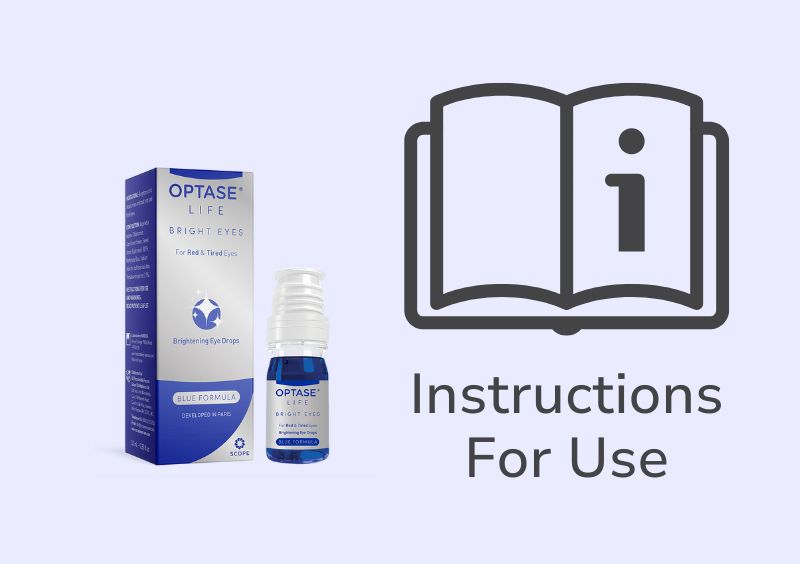 Optase Life Bright Eyes Instructions For Use Document - Scope Eyecare